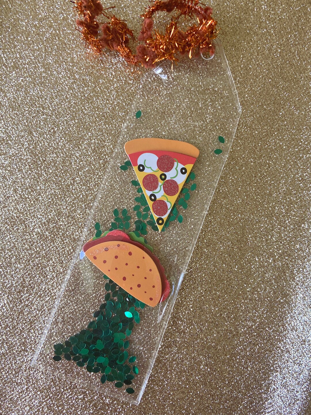Taco Pizza Bookmark - Etsy