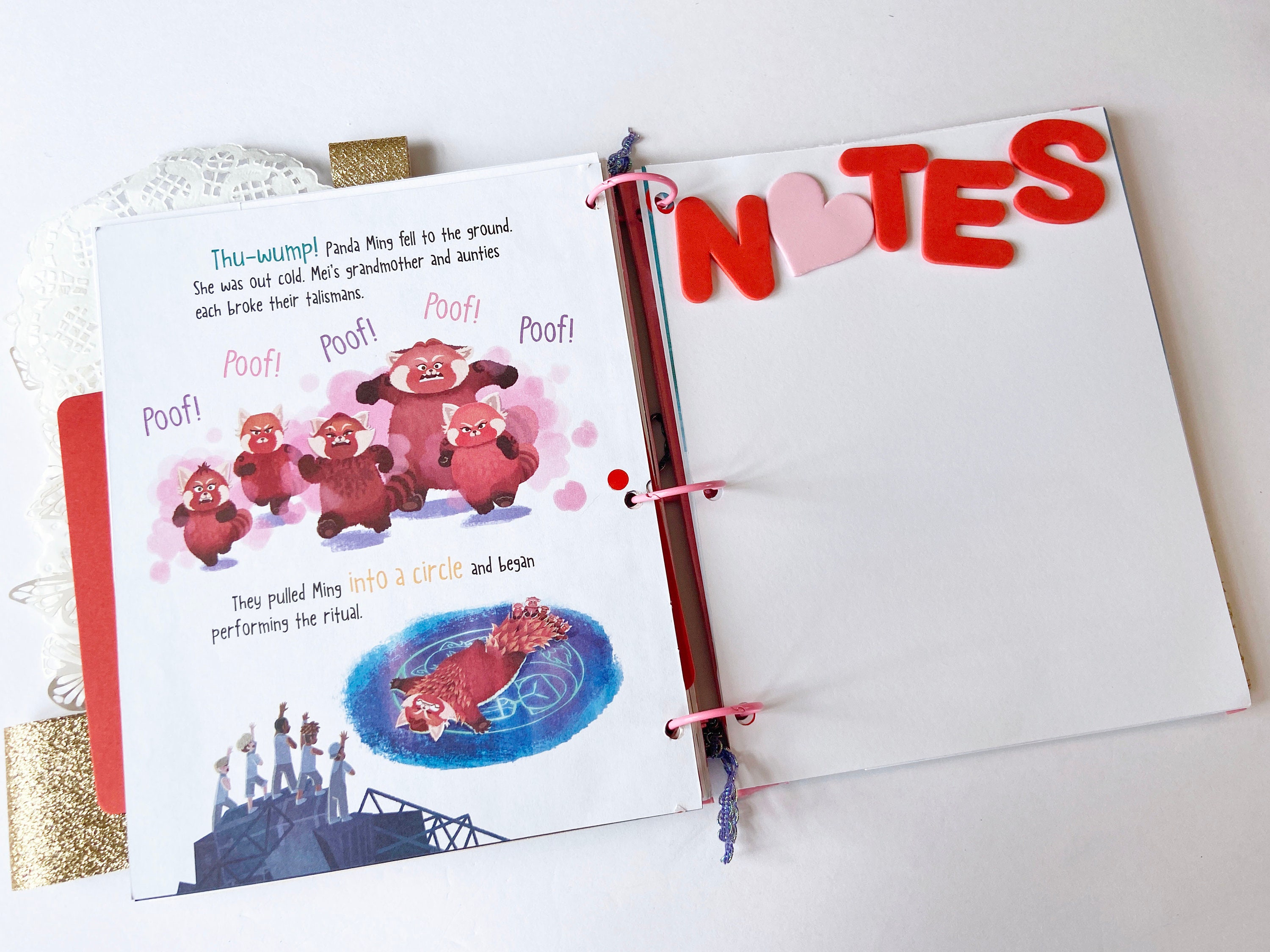 Turning Red Junk Journal - Etsy