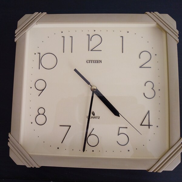 80s Wall Clock - Etsy