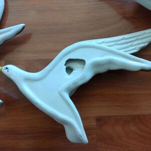 Vintage Beswick Style Flying Seagulls Ceramic Wall Plaques Set of 3 - Etsy