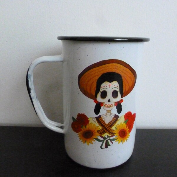Skull Tea Cup - Etsy