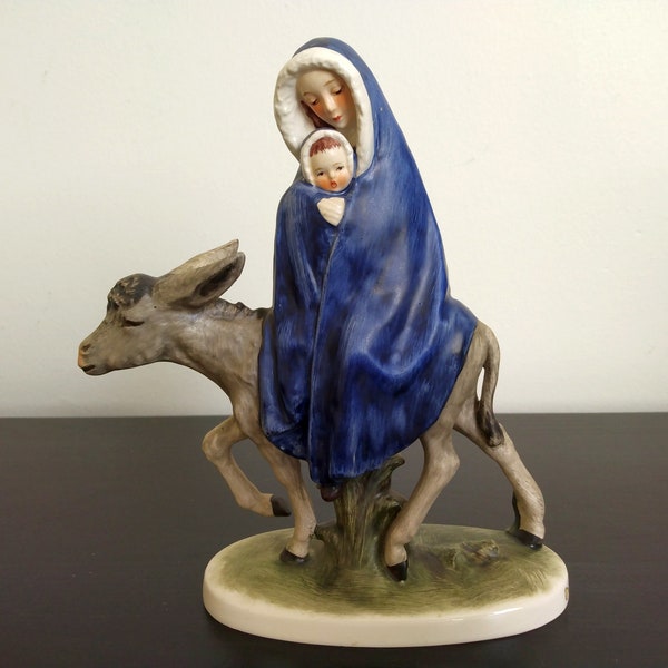 Goebel Mary on Donkey - Etsy