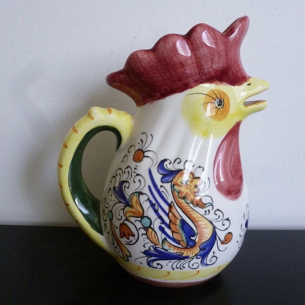 Rooster Pitcher - Etsy
