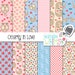 Christmas Digital Paper milk and Cookies for Santa Seamless Patterns ...
