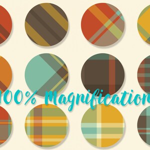 Retro Digital Paper mid Century Mod Plaid Patterns - Etsy