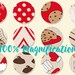 Christmas Digital Paper milk and Cookies for Santa Seamless Patterns ...