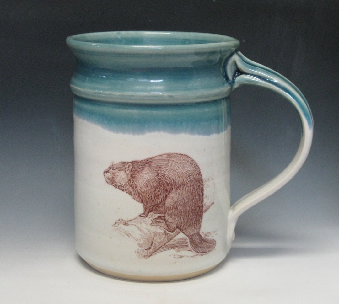 North American Beaver Mug Bird Mug - Etsy