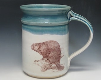 Beaver Mug. Beaver Gift. Beaver Fan Gift. Beaver Fan Mug. Beaver Lover ...