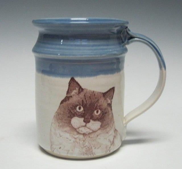 Fat Cat Mug | Etsy