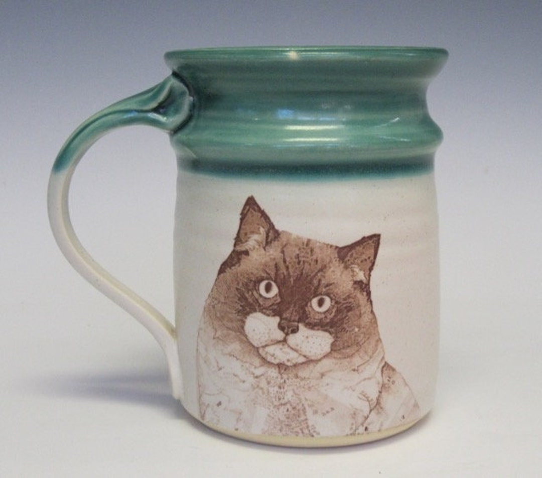 Fat Cat Mug - Etsy