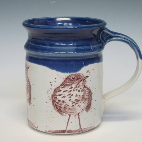 Ceramic Happy Bird Mug Pottery Mug Mothers Day Gift - Etsy