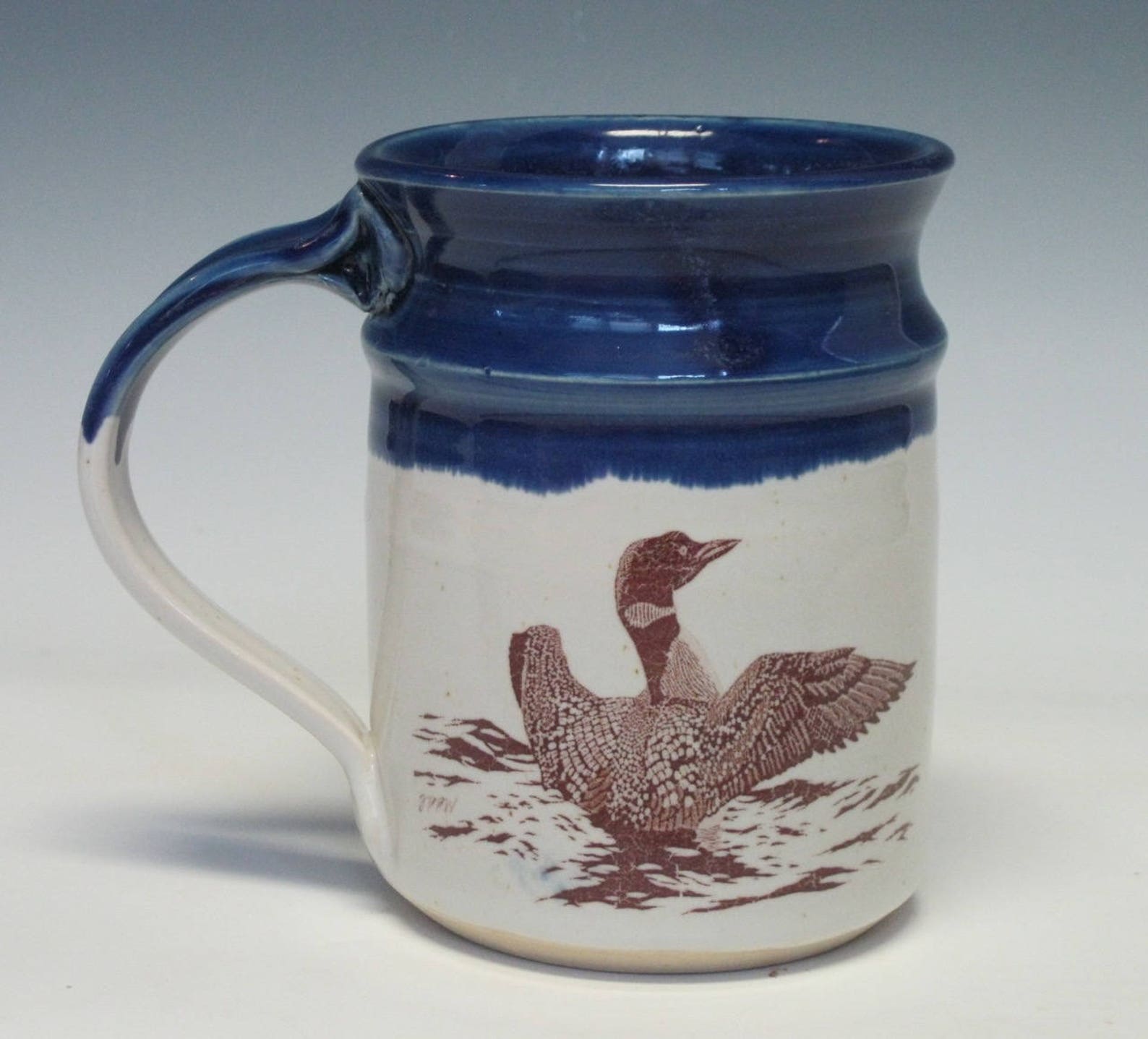 Loon Mug Bird Pottery Animal Lovers Pottery - Etsy