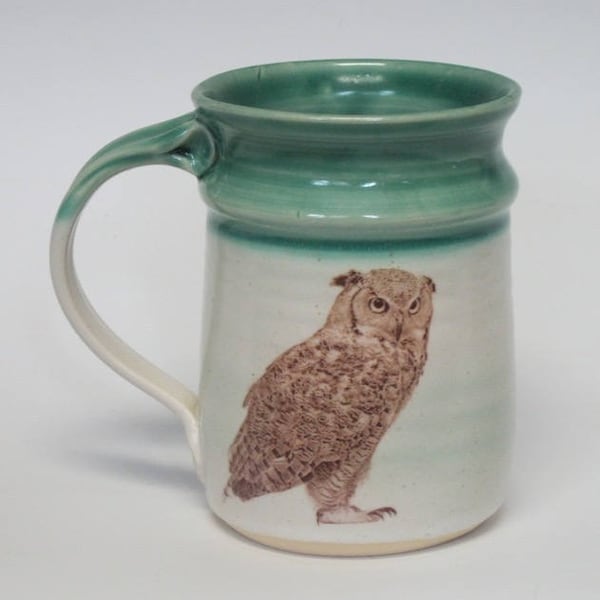 Pottery Owl - Etsy