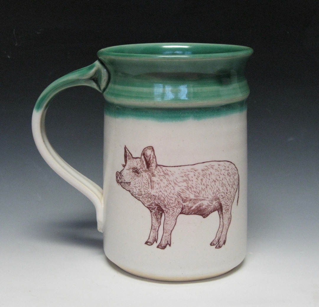 Pig Mug - Etsy