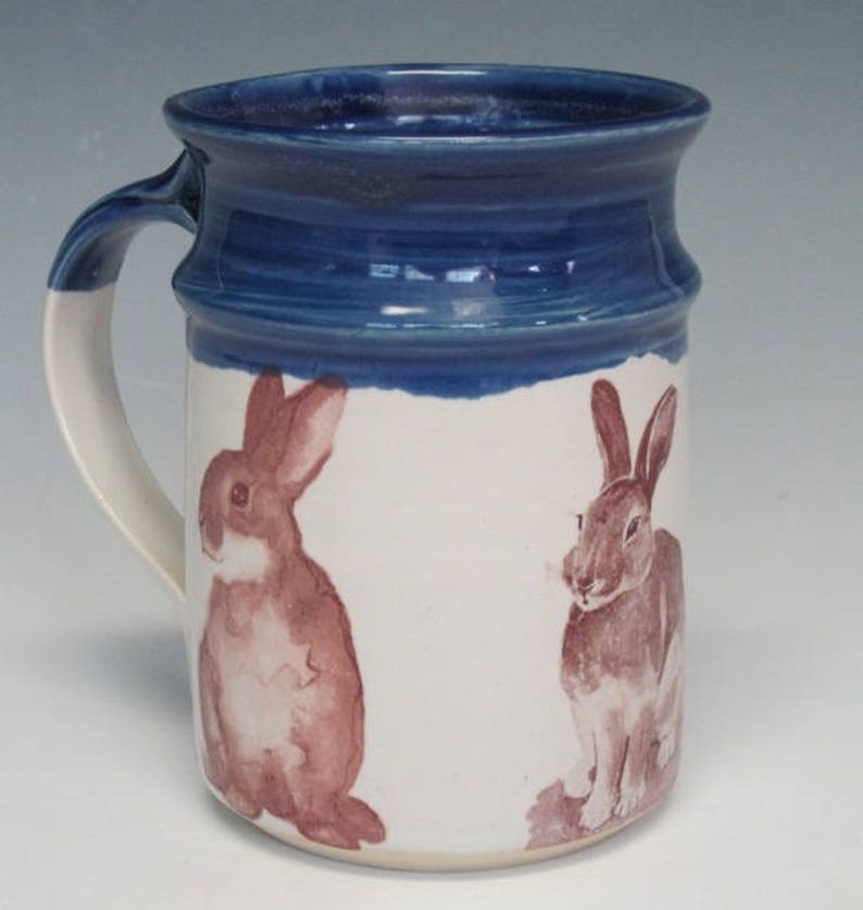 Rabbit Mug | Etsy