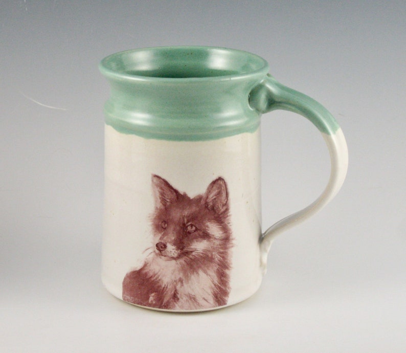Red Fox Mug - Etsy
