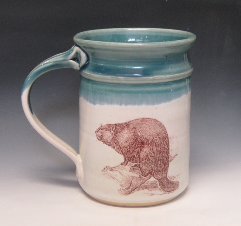 North American Beaver Mug Bird Mug - Etsy