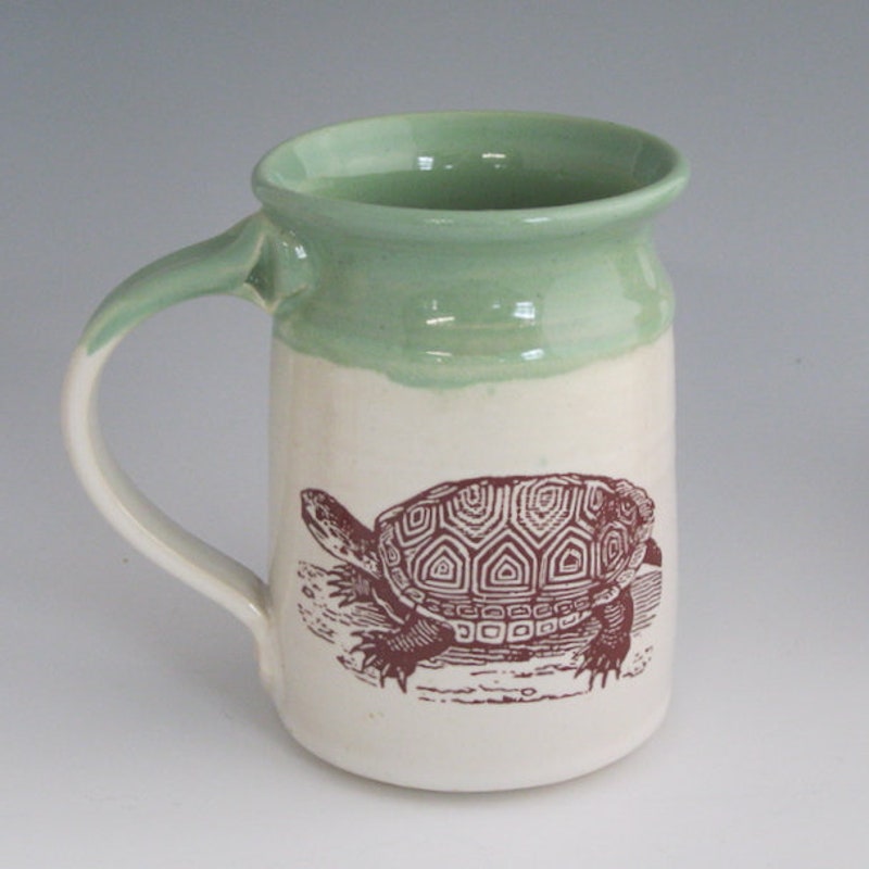 Turtle Mug - Etsy