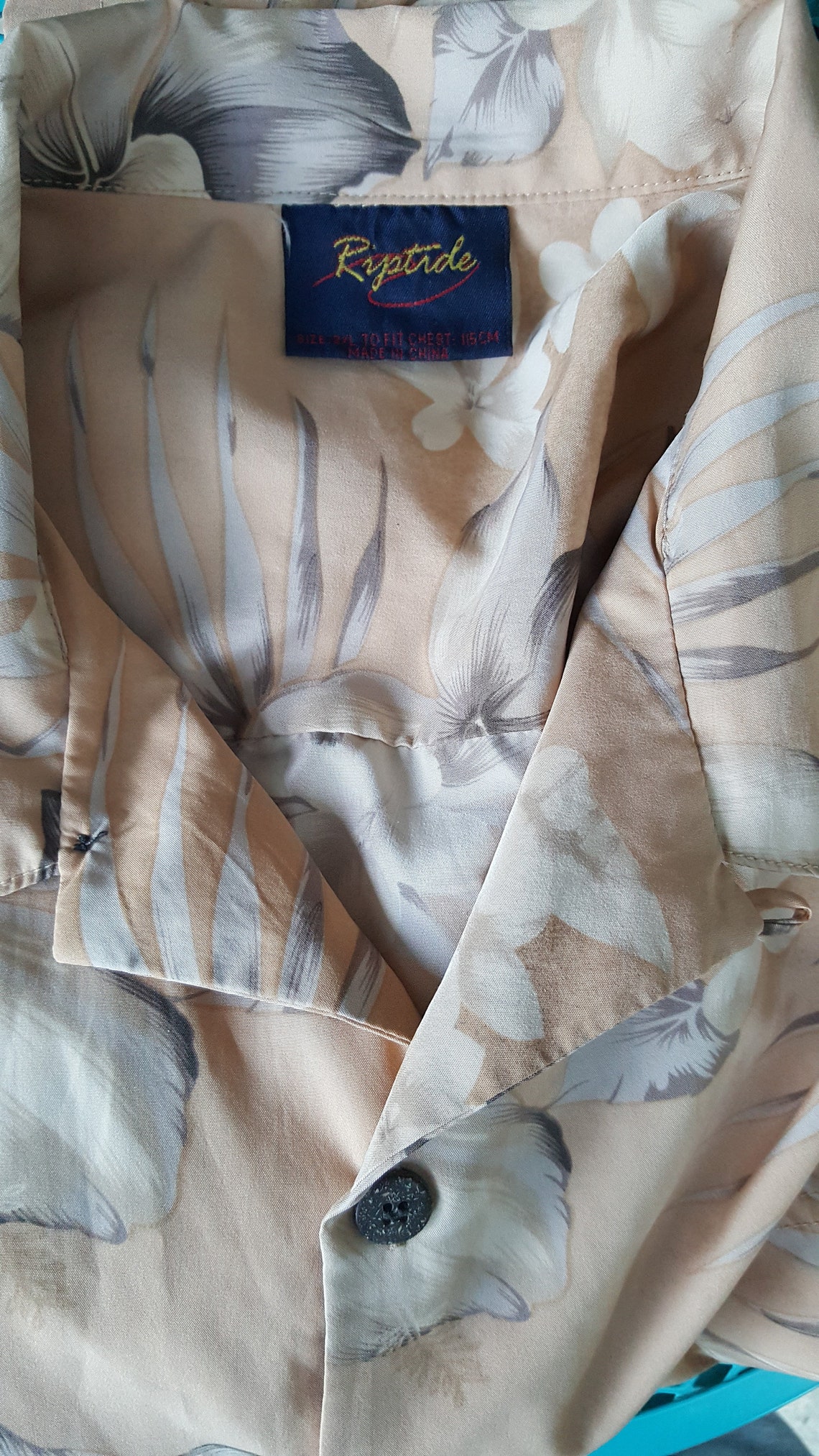 Vintage Mens Unisex Riptide Surf Hibiscus - Etsy Australia