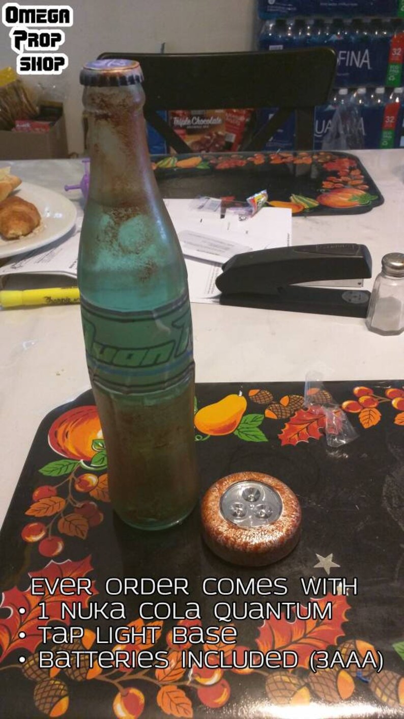 Fallout Nuka Cola Quantum Desk Lamp | Etsy