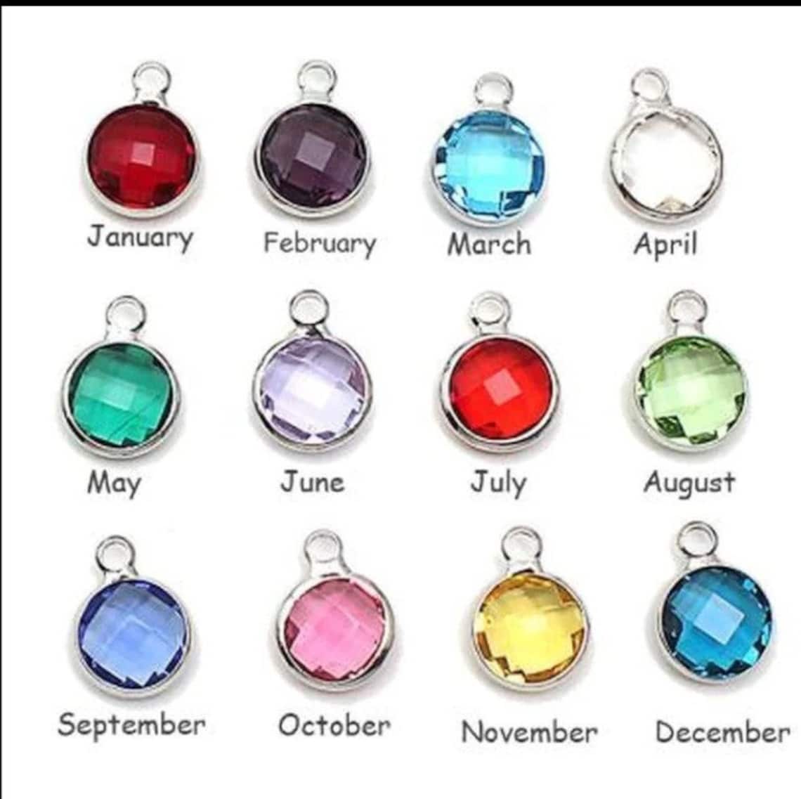 Add on Birthstone - Etsy