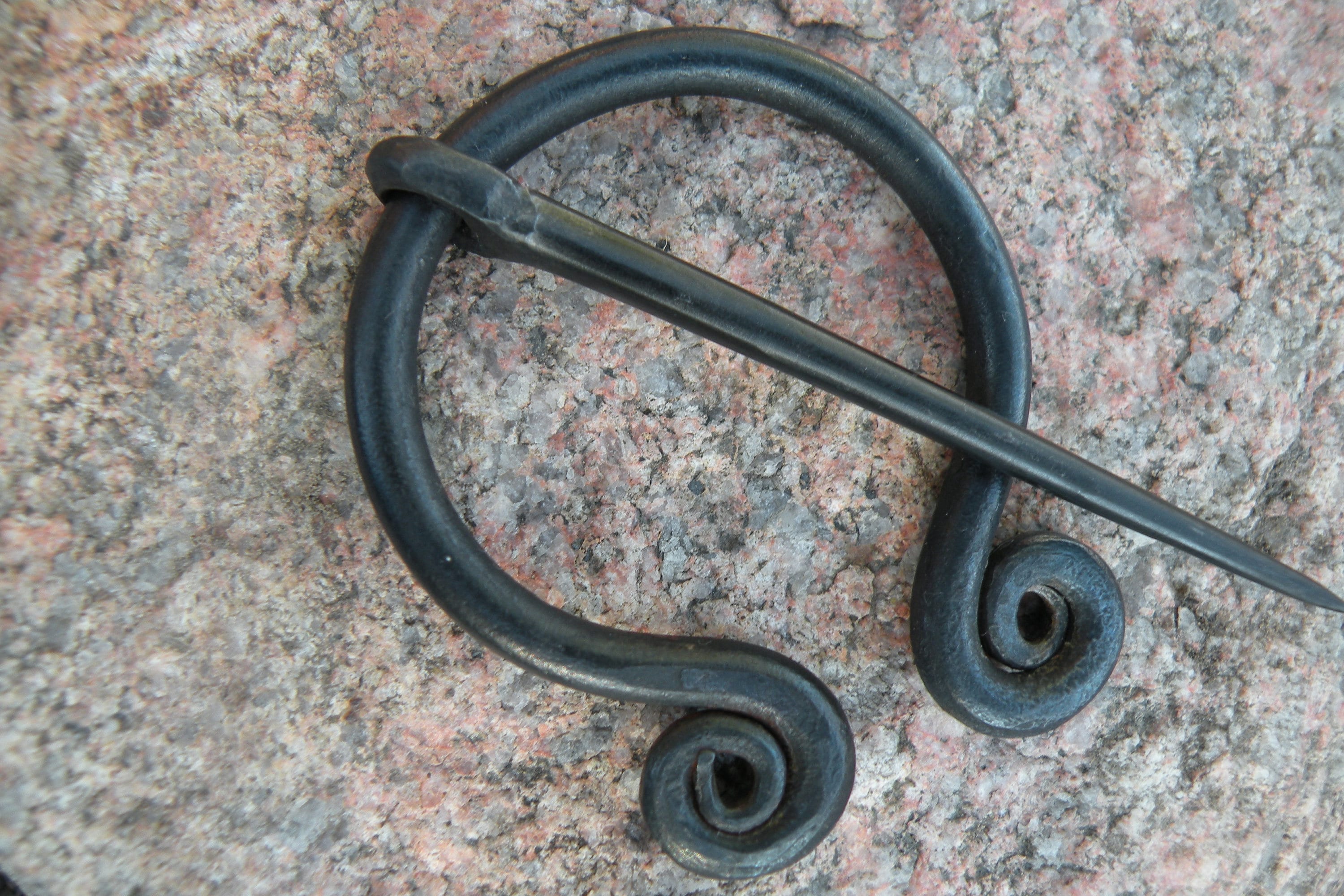 Viking Pin Penannular Brooch Celtic Pin Cloak Pin Shawl | Etsy