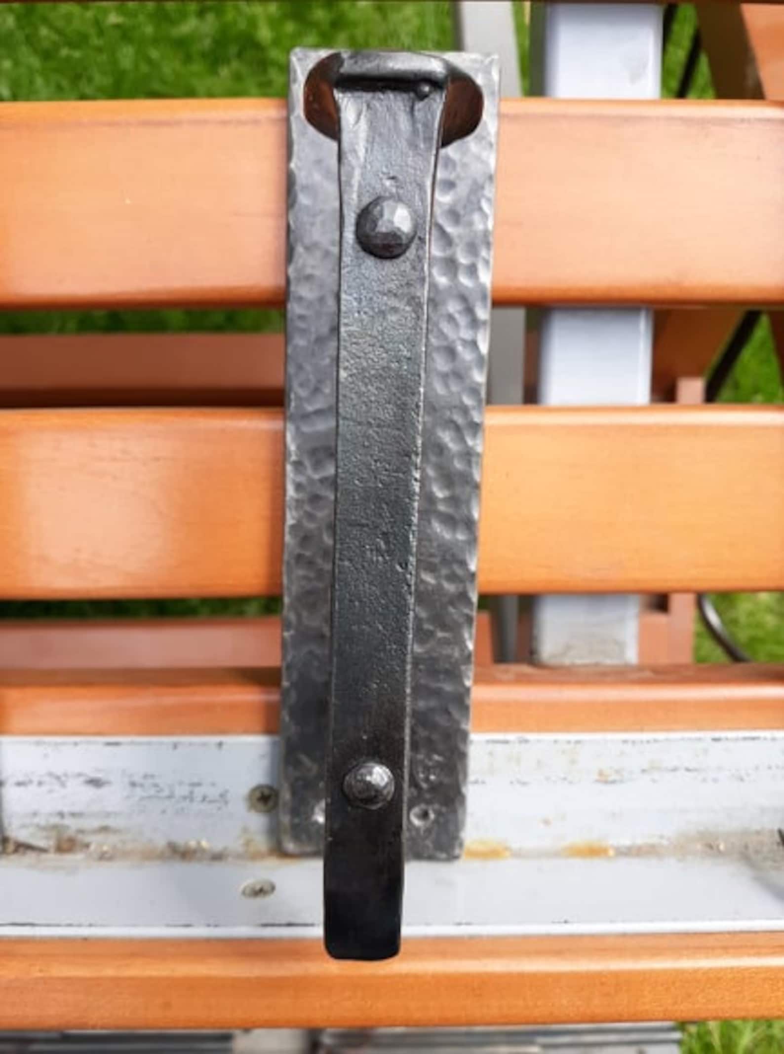 Hand Forged Railroad Spike Door Handles Rustic Decor Barn - Etsy