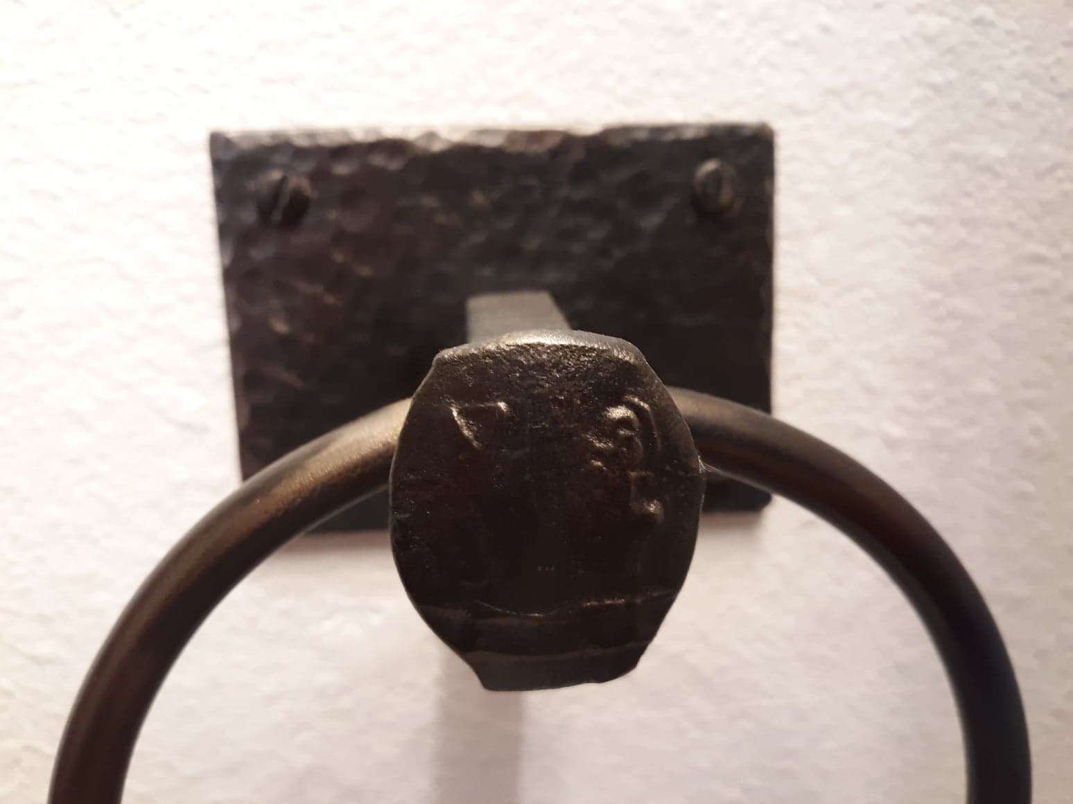 Railroad Spike Hand Towel Rack Blacksmith Made - Etsy