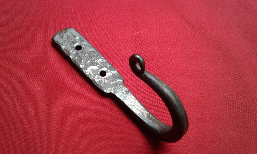 Handforged Hook for Utility, Coats, Hats,etc. Blacksmith Made. - Etsy