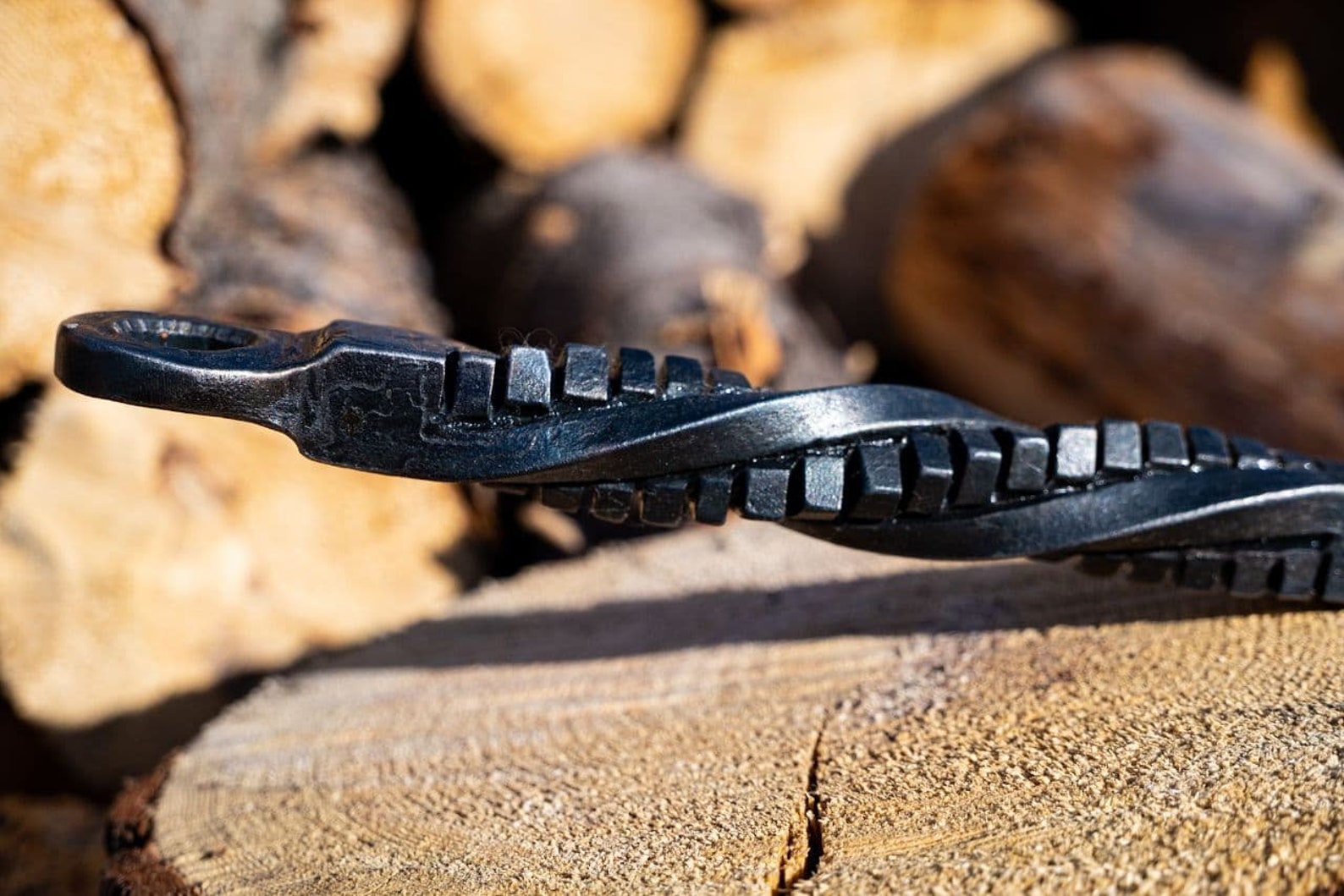 Steak Turner Hand Forged Meat Flipper Grill Tool - Etsy