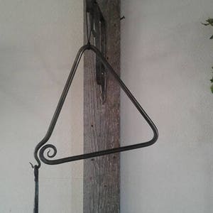 Large Dinner Bell, Chow Bell, Hand Forged/ Blacksmith Made - Etsy