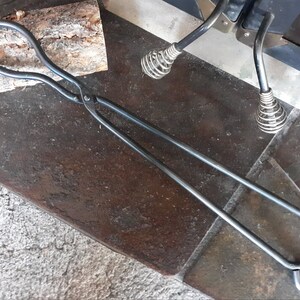 Bonfire Implement Set to Include Tongs, Shovel and Poker With Holder - Etsy