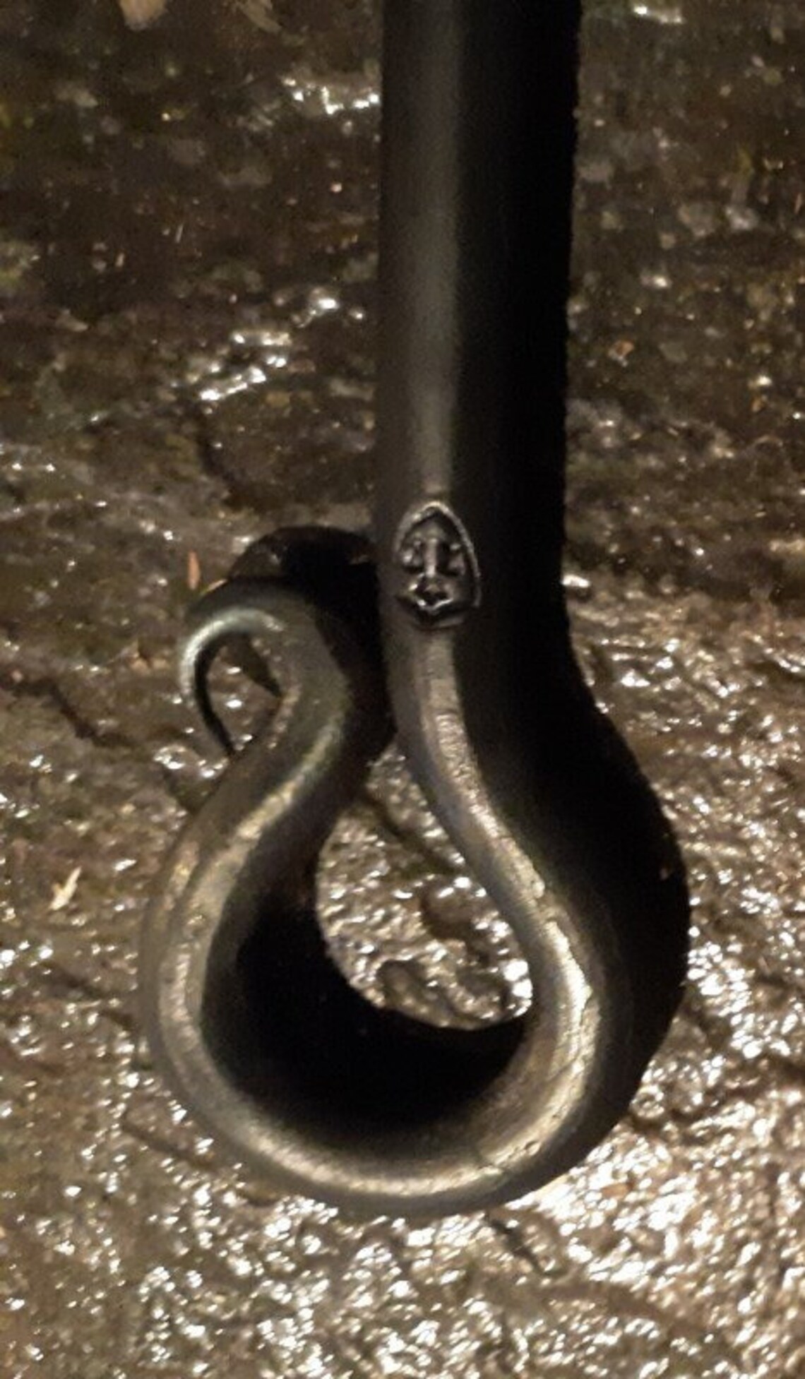 Fire Poker Fire Iron Fire Rake Coal Rake Blacksmith Made | Etsy