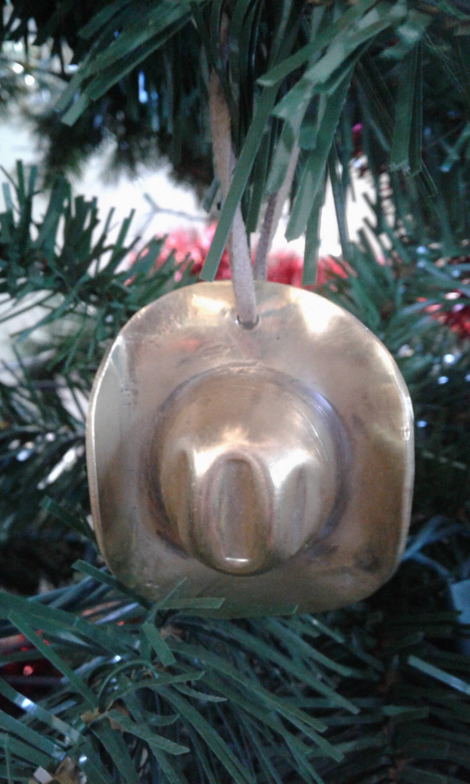 Hand Forged Brass Cowboy Hat Christmas Ornament Unique Tree - Etsy Canada