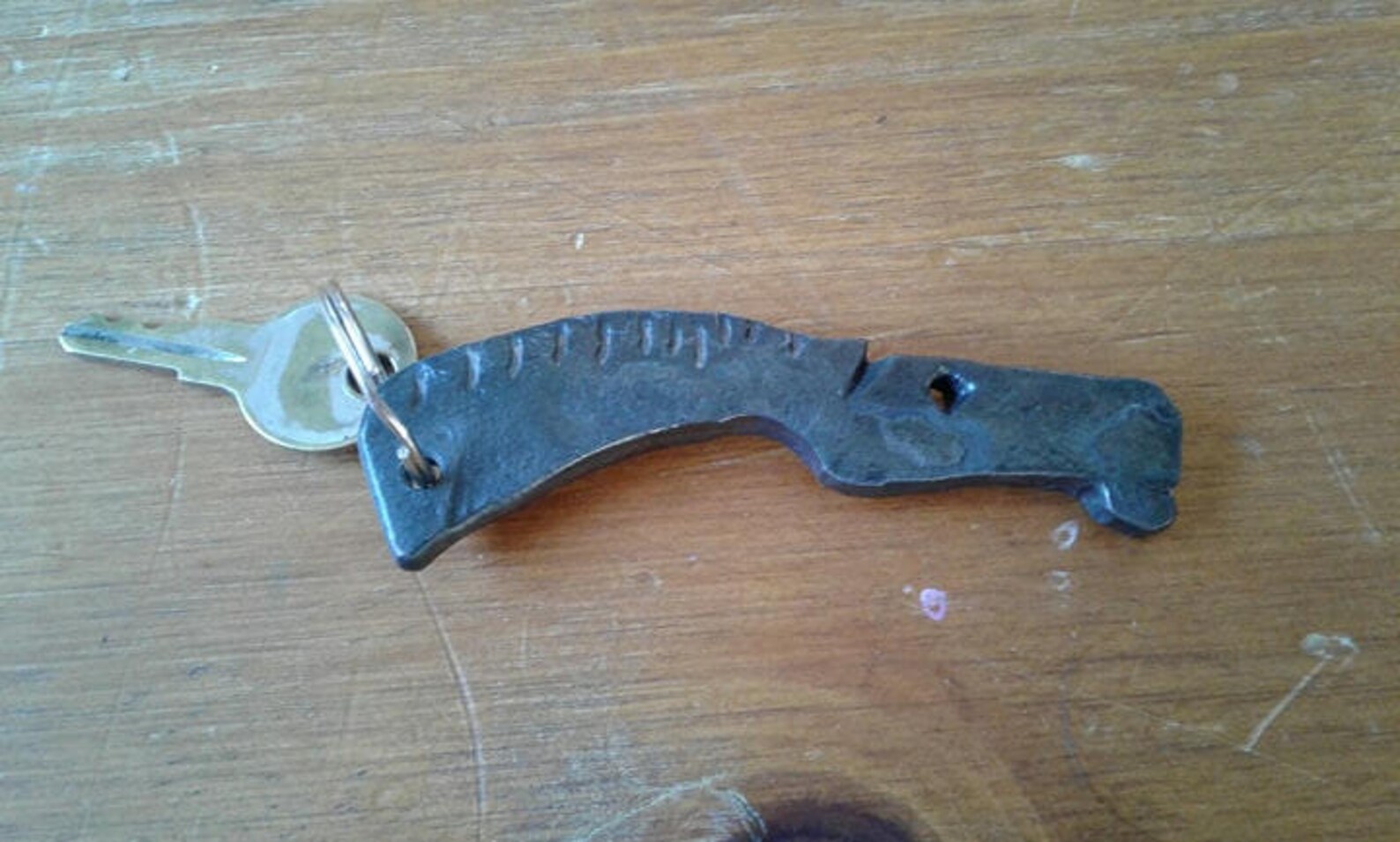 Hand Forged Horse Head Key Chain Blacksmith Made - Etsy