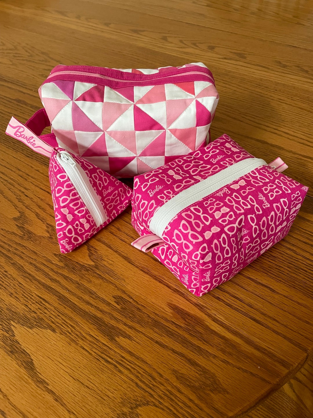 Barbie Zipper Cosmetic Bags - Etsy