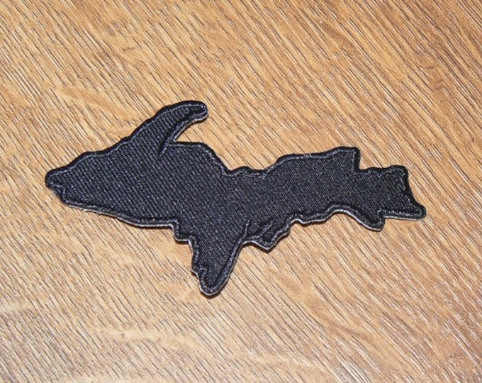 UP Iron on Patch Upper Peninsula Embroidered Patch Michigan - Etsy
