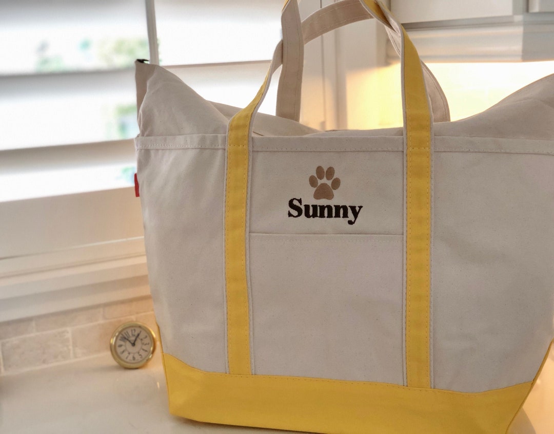 Personalized Labrador Bag Personalized Dog Paw Bag Monogrammed - Etsy