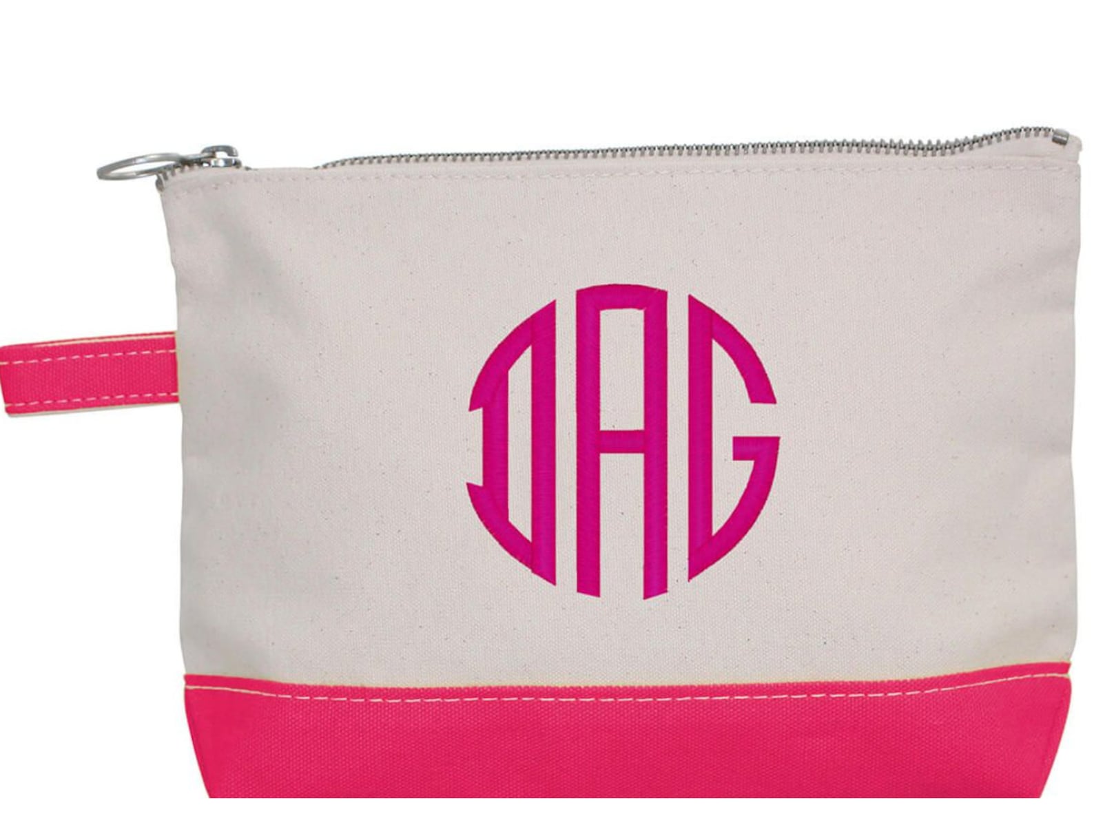 Monogrammed Makeup Bag Personalized Makeup Pouch Great - Etsy