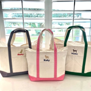 24 Personalized Dog Designs Labrador Bag Personalized Dog Paw Bag ...