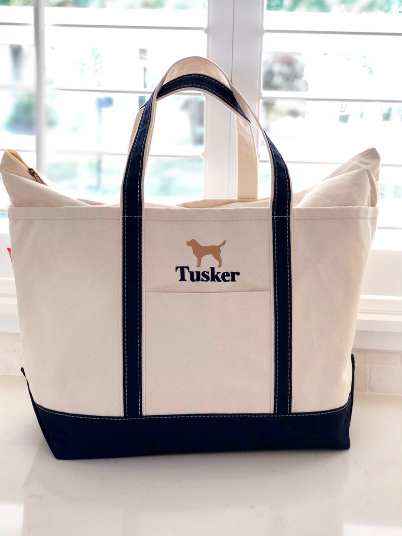 Personalized Labrador Bag Personalized Dog Paw Bag Monogrammed - Etsy