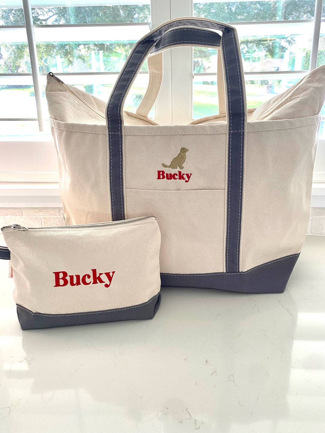 Personalized Dog Bag Personalized Dog Paw Bag Monogrammed Silhouette ...