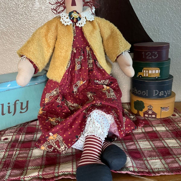Raggedy Ann Dolls Handmade - Etsy