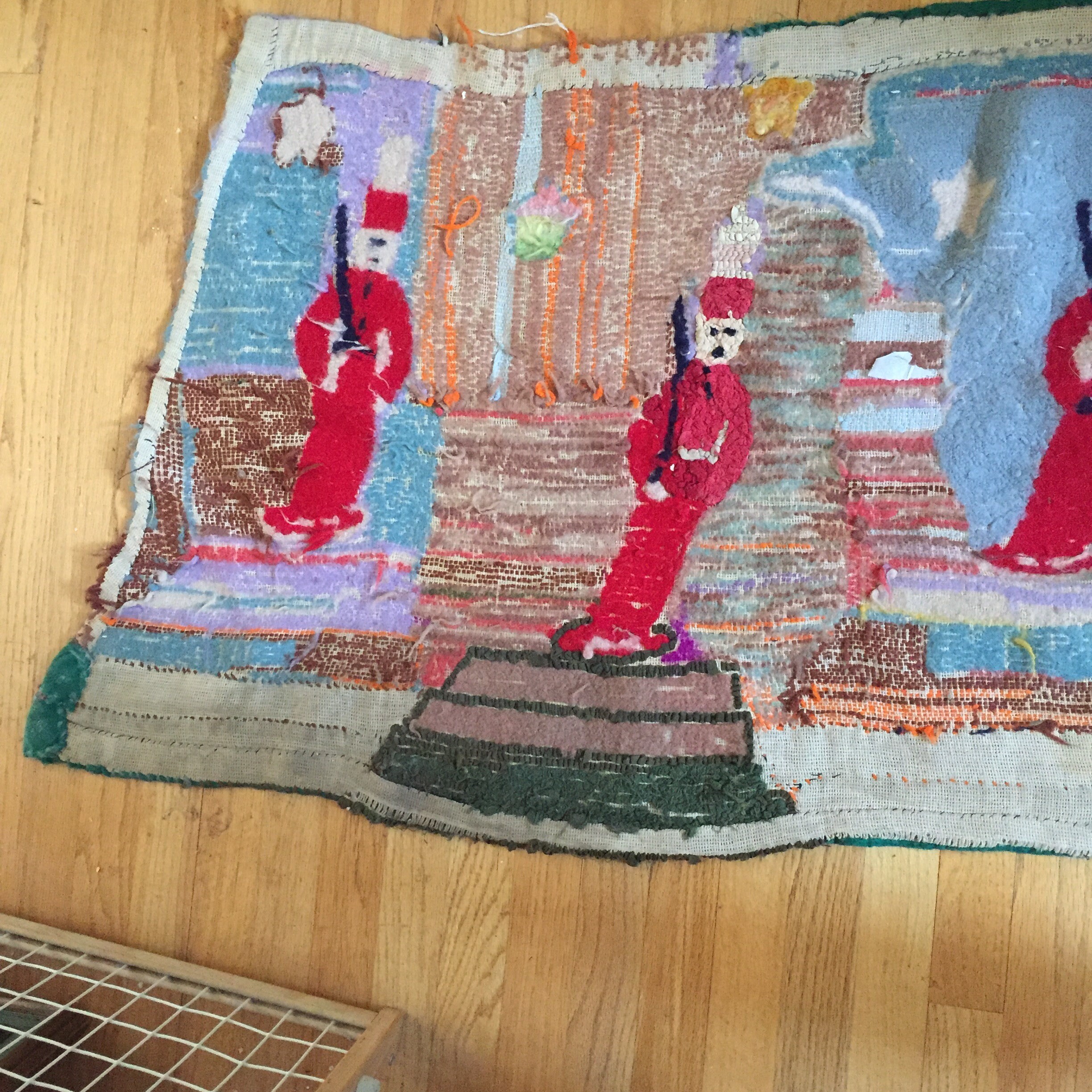 Antique Hand Stitched Wall Art - Etsy
