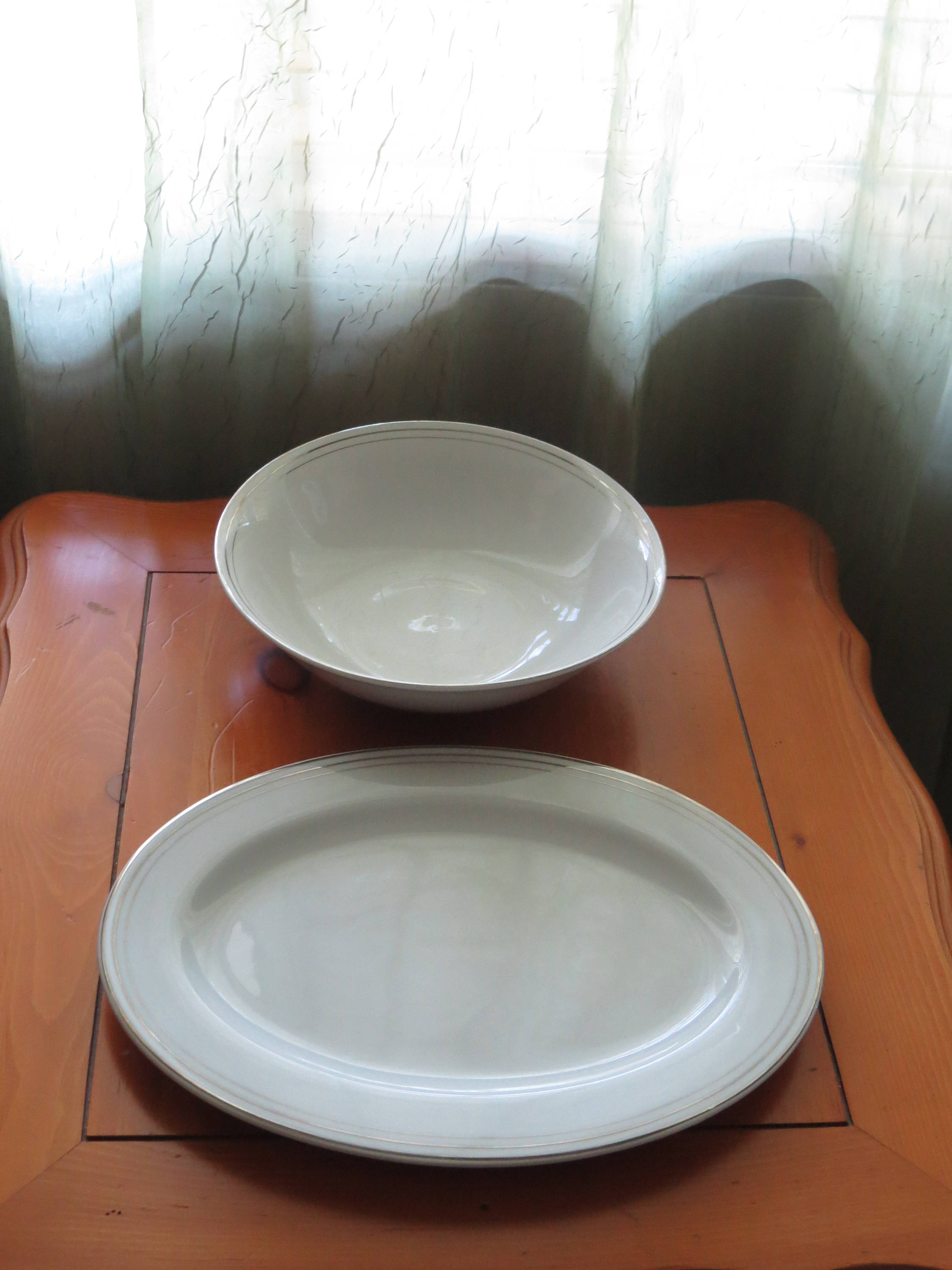 Compton Fine China, Fine China, Vegetable Bowl, Platter, China, Compton ...