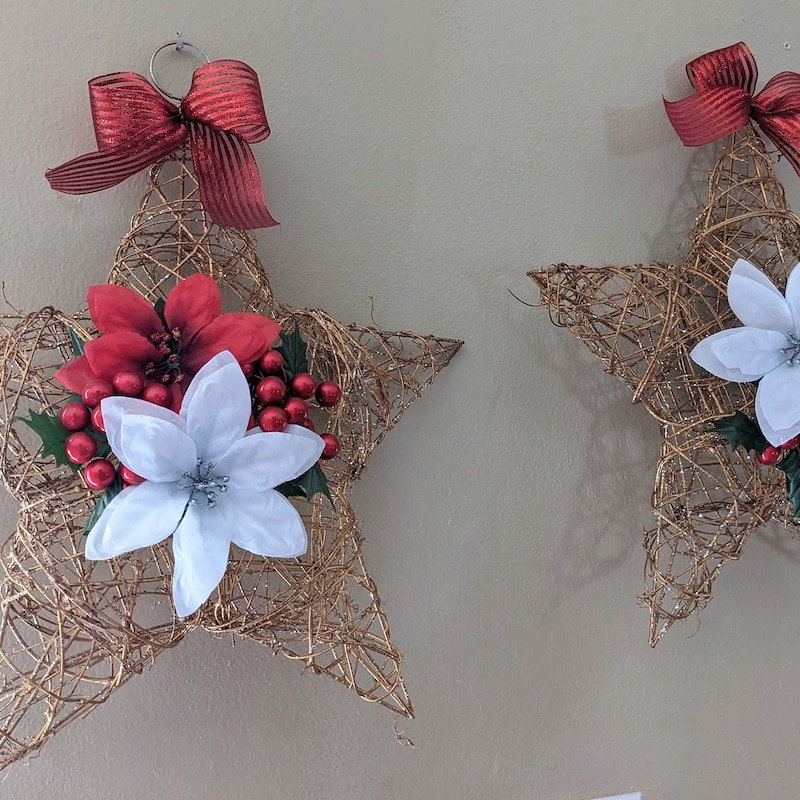 Grapevine Stars - Etsy