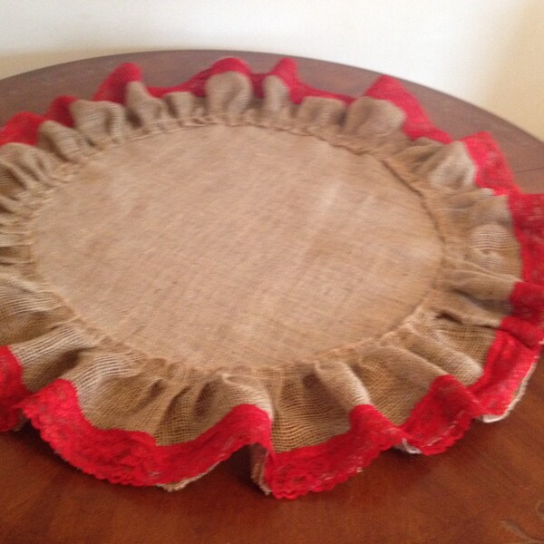 Burlap Table Overlay - Etsy