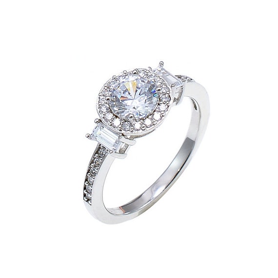 Sterling silver diamond rings cheap store
