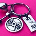 ME VS ME Keychain, Bodybuilding Keychain, Weight Lifting Keychain ...