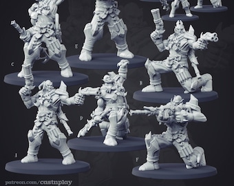 Gunslinger Miniature - Etsy